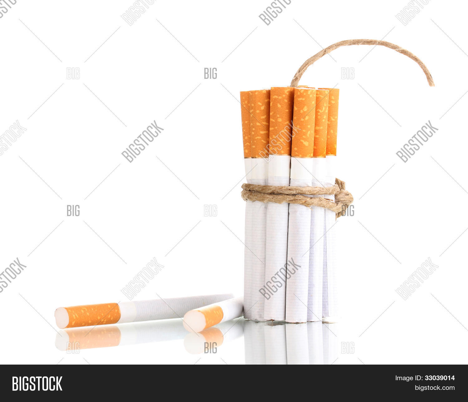 Cigarettes Tied Rope Image & Photo (Free Trial) | Bigstock