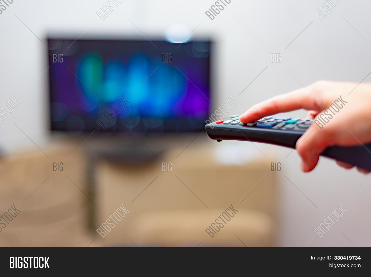Person Tv Remote Image & Photo (Free Trial) | Bigstock