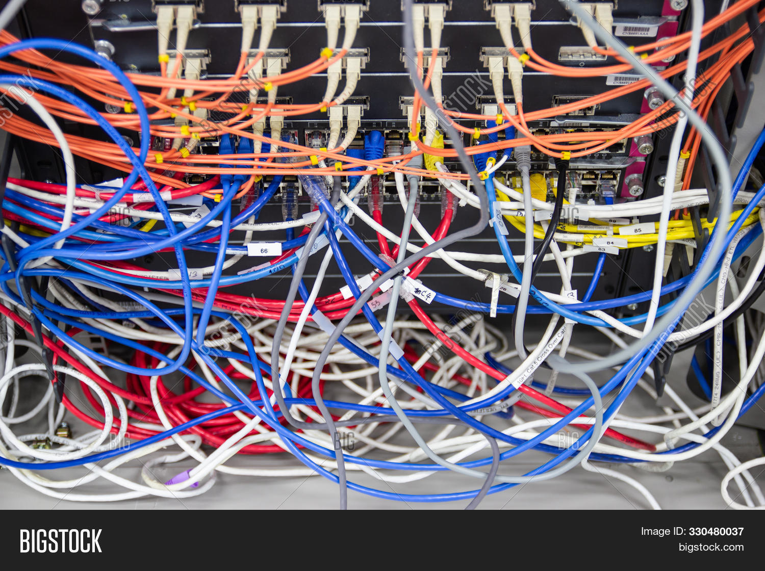 Cable Network Server Image & Photo (Free Trial) | Bigstock
