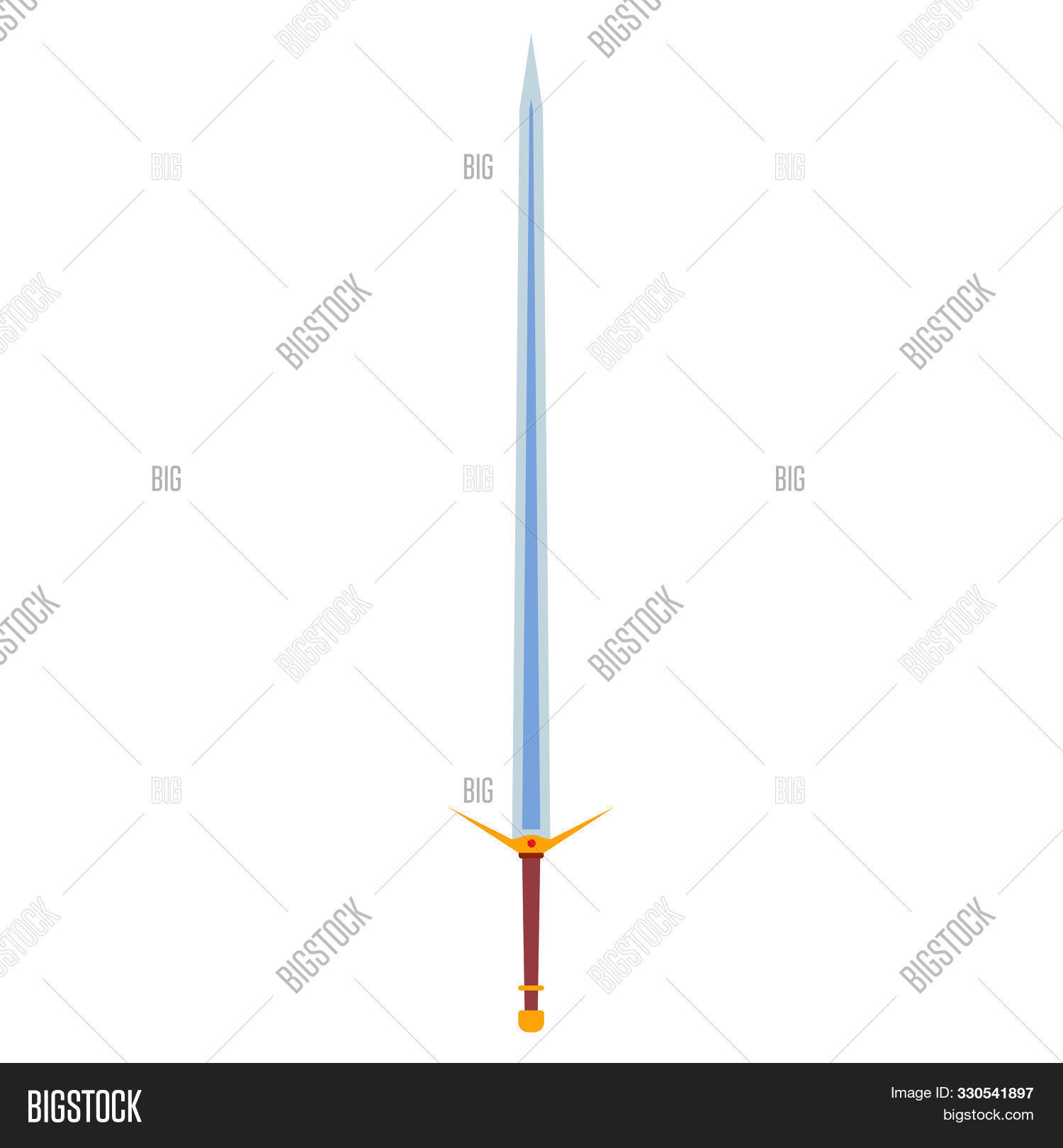 Longsword Vector Vector & Photo (Free Trial) | Bigstock