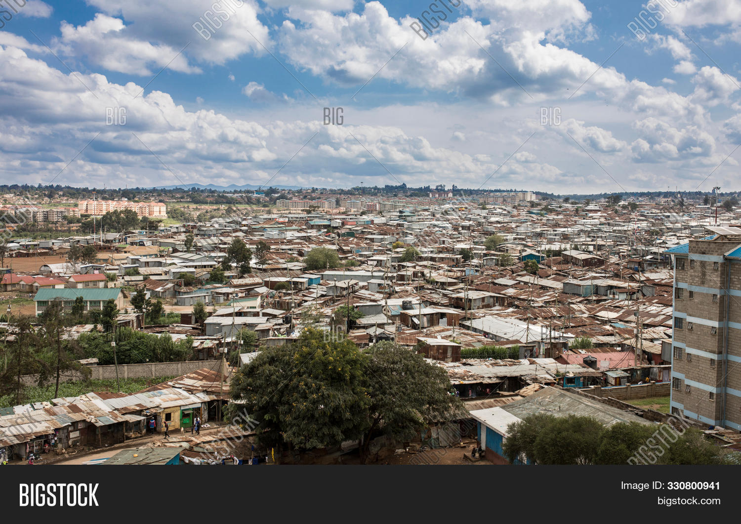 Low Aerial View Kibera Image & Photo (Free Trial) | Bigstock