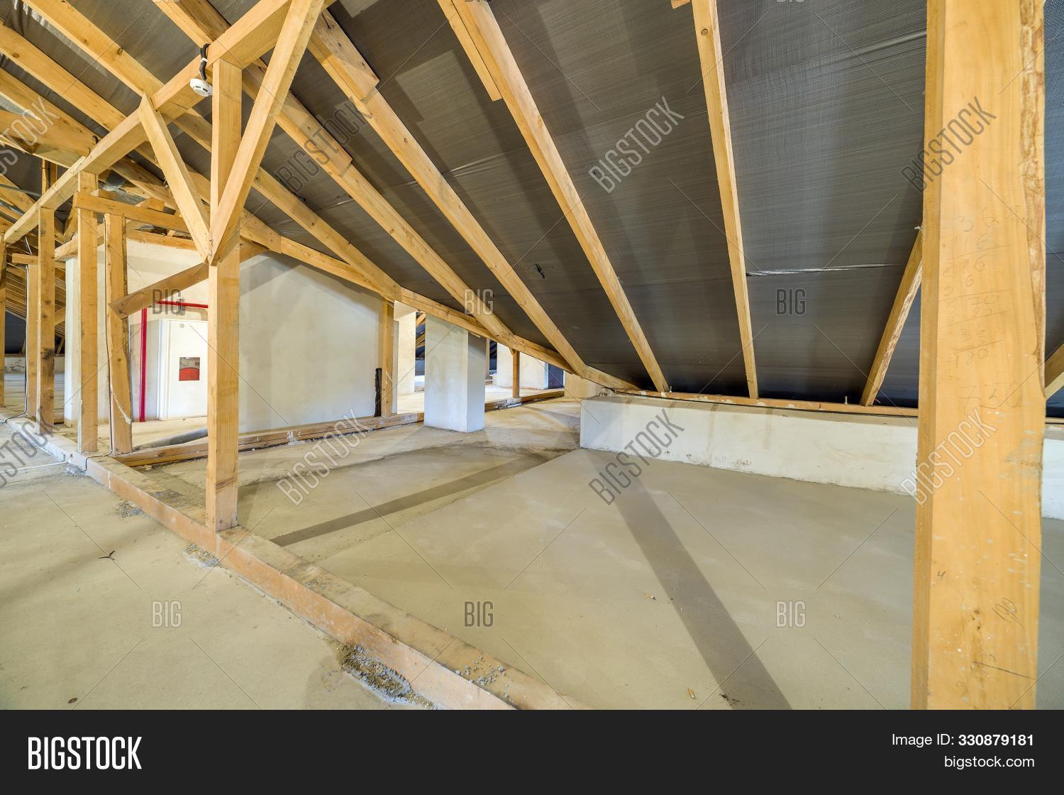 Attic Building Wooden Image & Photo (Free Trial) | Bigstock