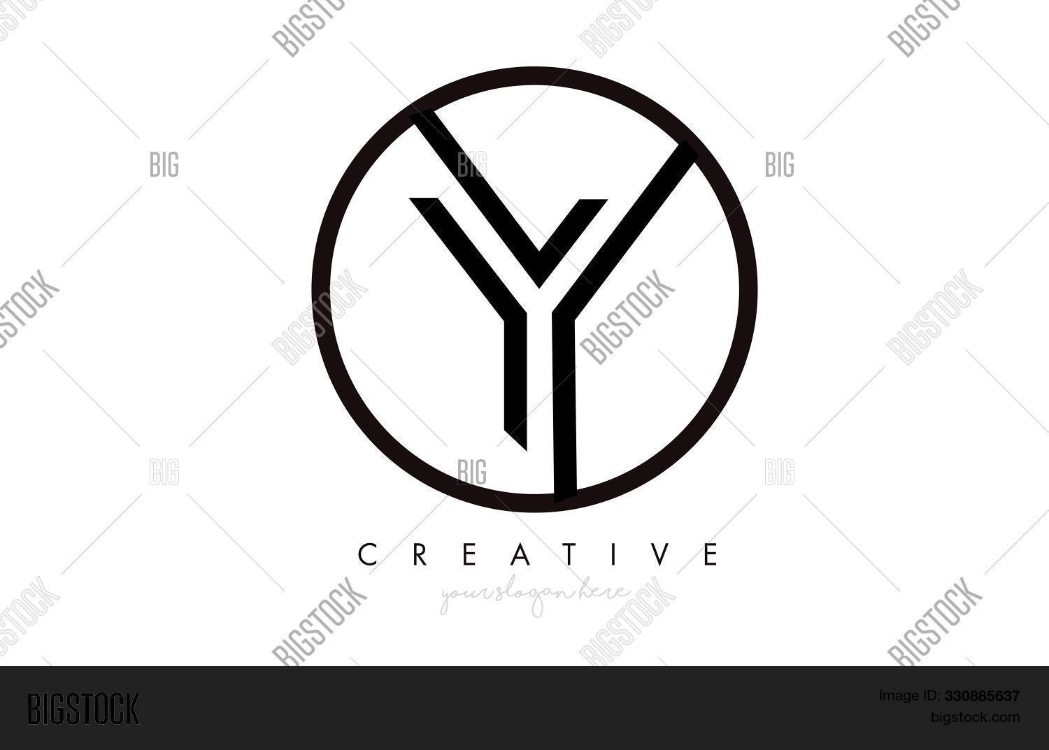 Y Letter Icon Logo Vector & Photo (Free Trial) | Bigstock