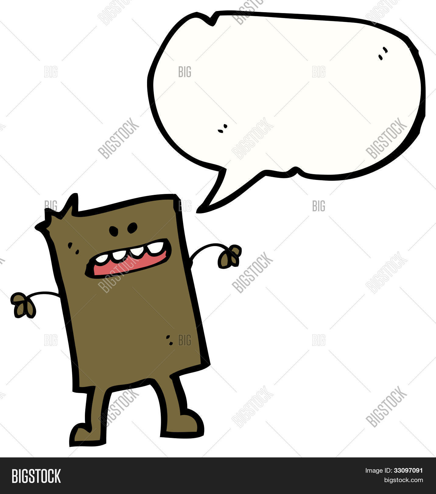 Cartoon Square Man Image & Photo (Free Trial) | Bigstock