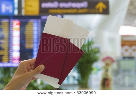 Two Passports Red Image & Photo (Free Trial) | Bigstock