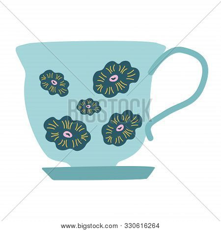 Retro Light Blue Tea Vector & Photo (Free Trial) | Bigstock
