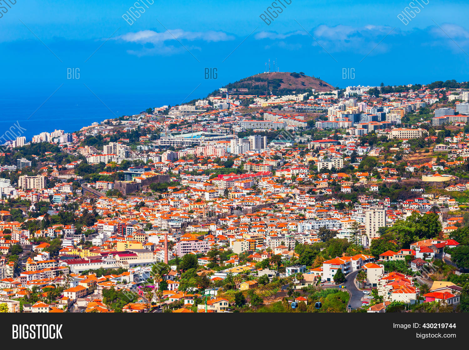 Funchal City Aerial Image & Photo (Free Trial) | Bigstock