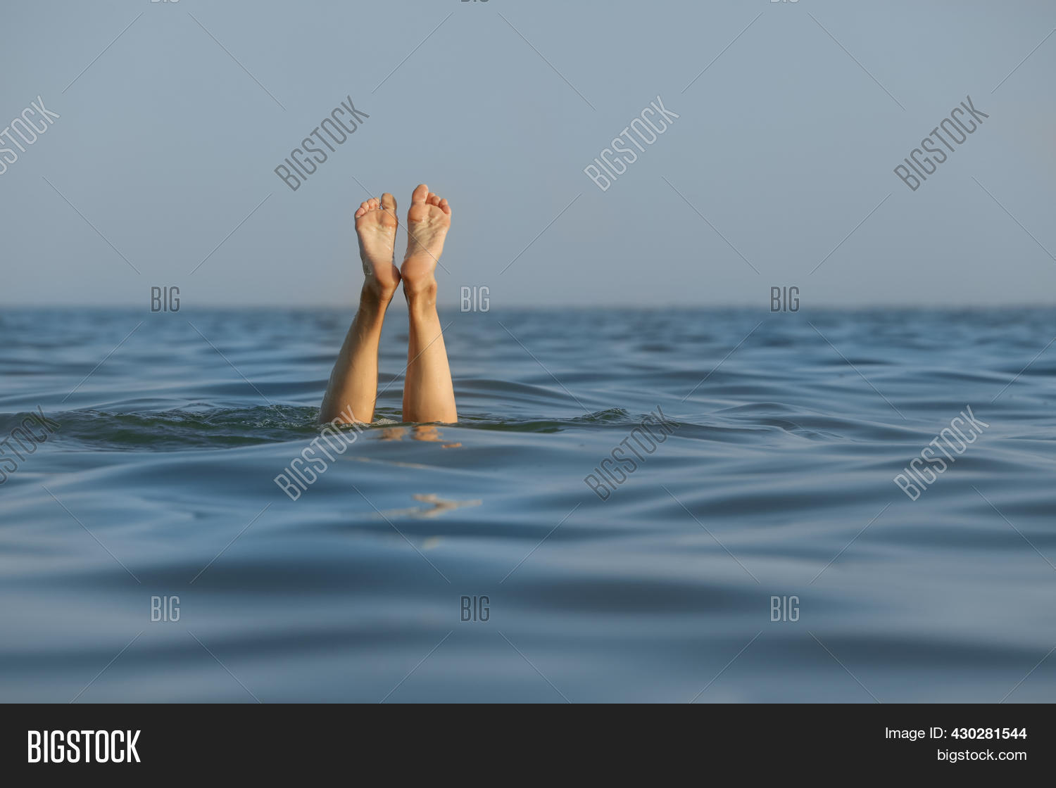 Drowning Woman's Legs Image & Photo (Free Trial) | Bigstock