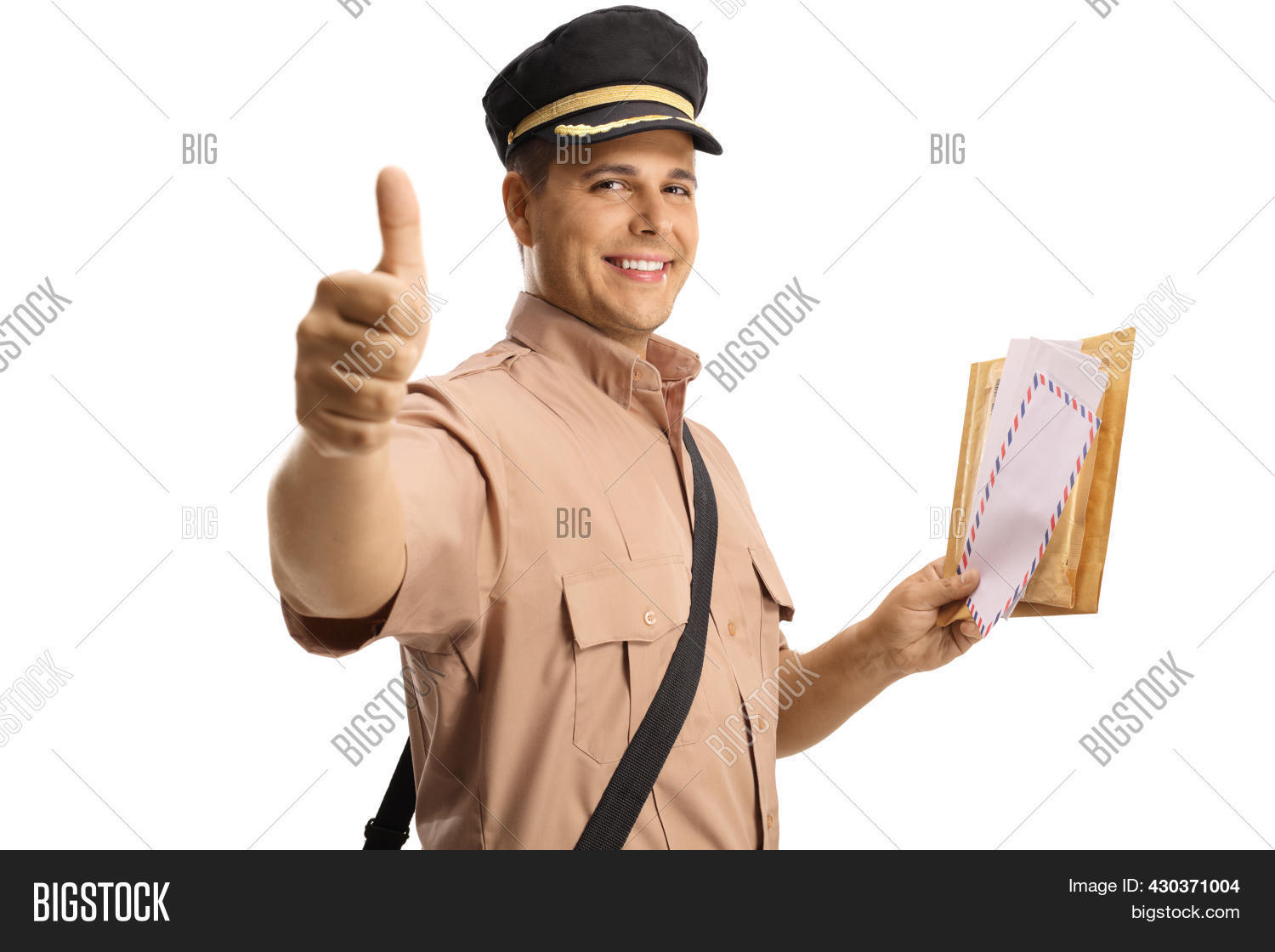 Smiling Mailman Image & Photo (Free Trial) | Bigstock
