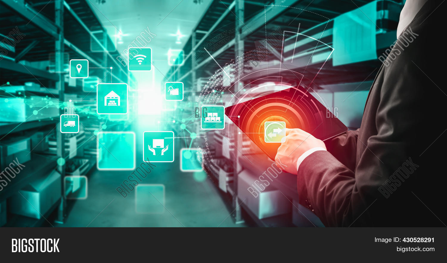 Smart Warehouse Image & Photo (Free Trial) | Bigstock