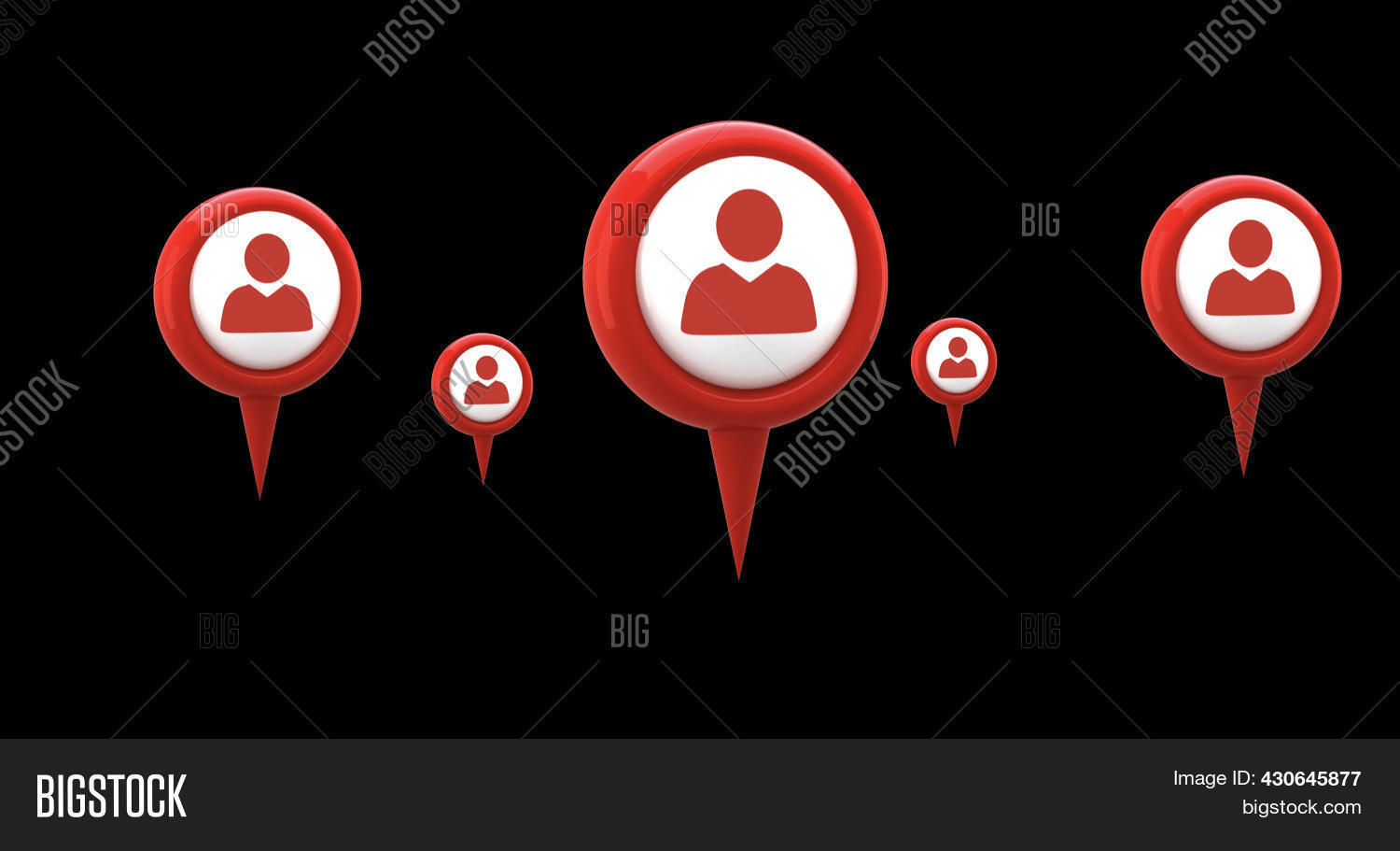 Digital Image Red Map Image & Photo (Free Trial) | Bigstock