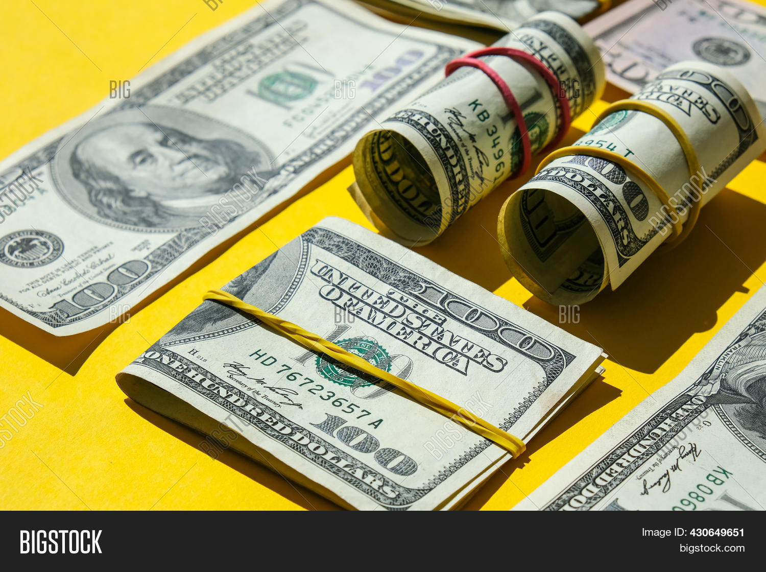 Us Dollars Bundle Image & Photo (Free Trial) | Bigstock