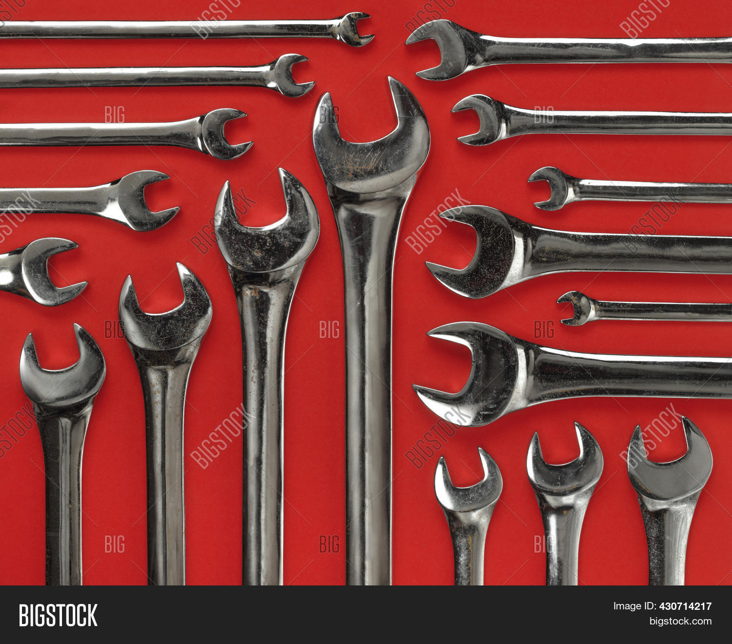 Set Worn Used Wrenches Image & Photo (Free Trial) | Bigstock