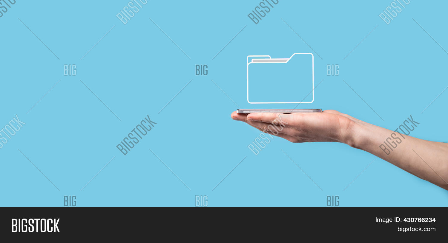 Hand Hold Folder Icon. Image & Photo (Free Trial) | Bigstock