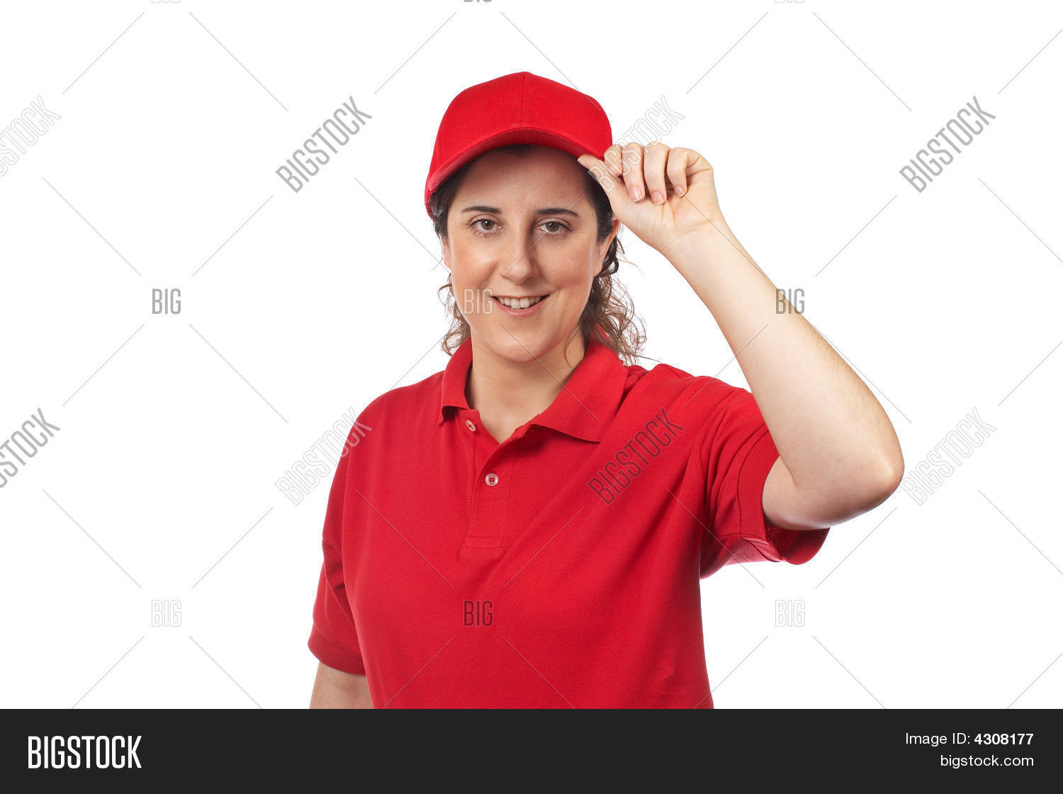 Pizza Delivery Woman Image & Photo (Free Trial) | Bigstock