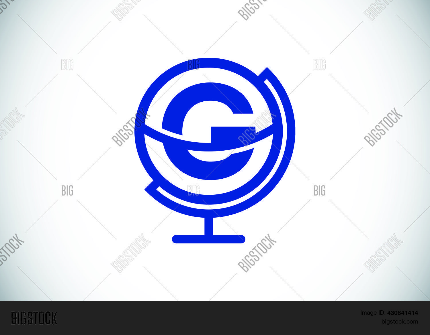 Initial G Monogram Vector & Photo (Free Trial) | Bigstock