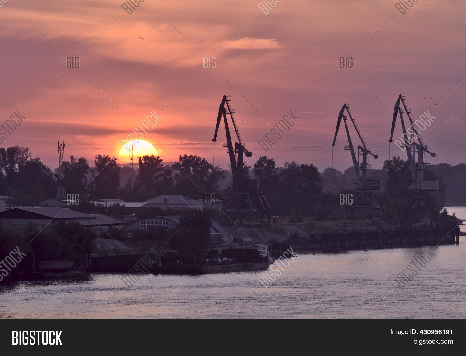 Gorgeous Ruby Sunset Image & Photo (Free Trial) | Bigstock
