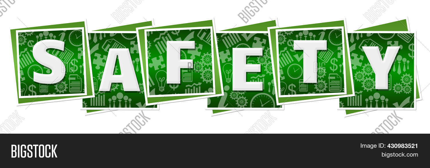 Safety Text Written Image & Photo (Free Trial) | Bigstock