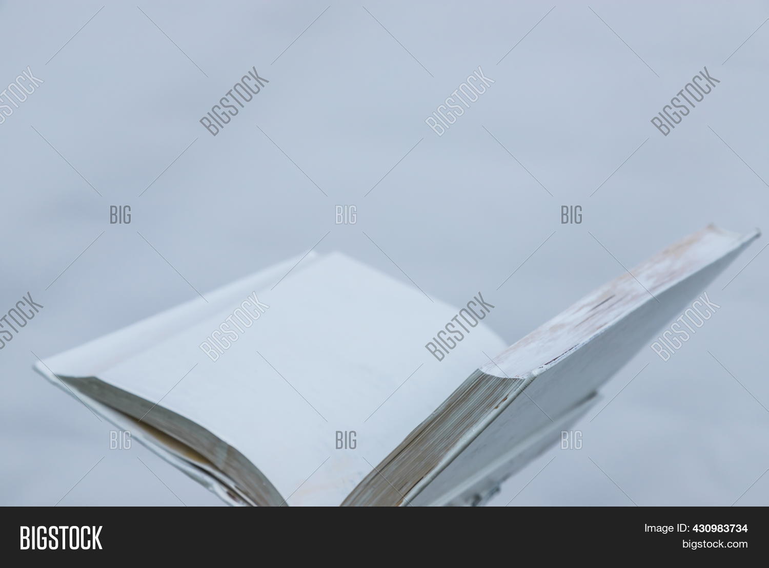 Blank White Open Book Image & Photo (Free Trial) | Bigstock