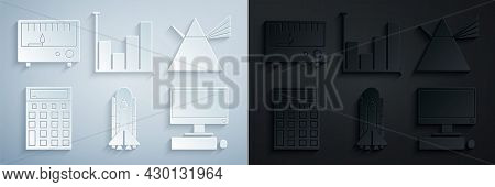 Set Space Shuttle Vector & Photo (Free Trial) | Bigstock