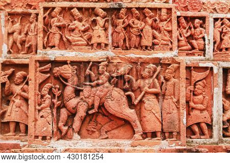 Terracotta Design Wall Image & Photo (Free Trial) | Bigstock