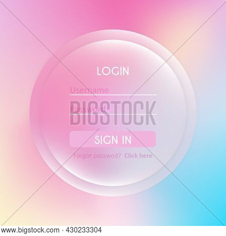 Glassmorphism Vector Vector & Photo (Free Trial) | Bigstock