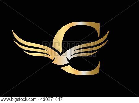 C Letter Wing Logo Vector & Photo (Free Trial) | Bigstock