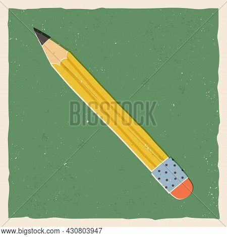 Yellow Pencil Texture