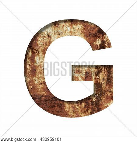 Rusty Iron Letters. Image & Photo (Free Trial) | Bigstock