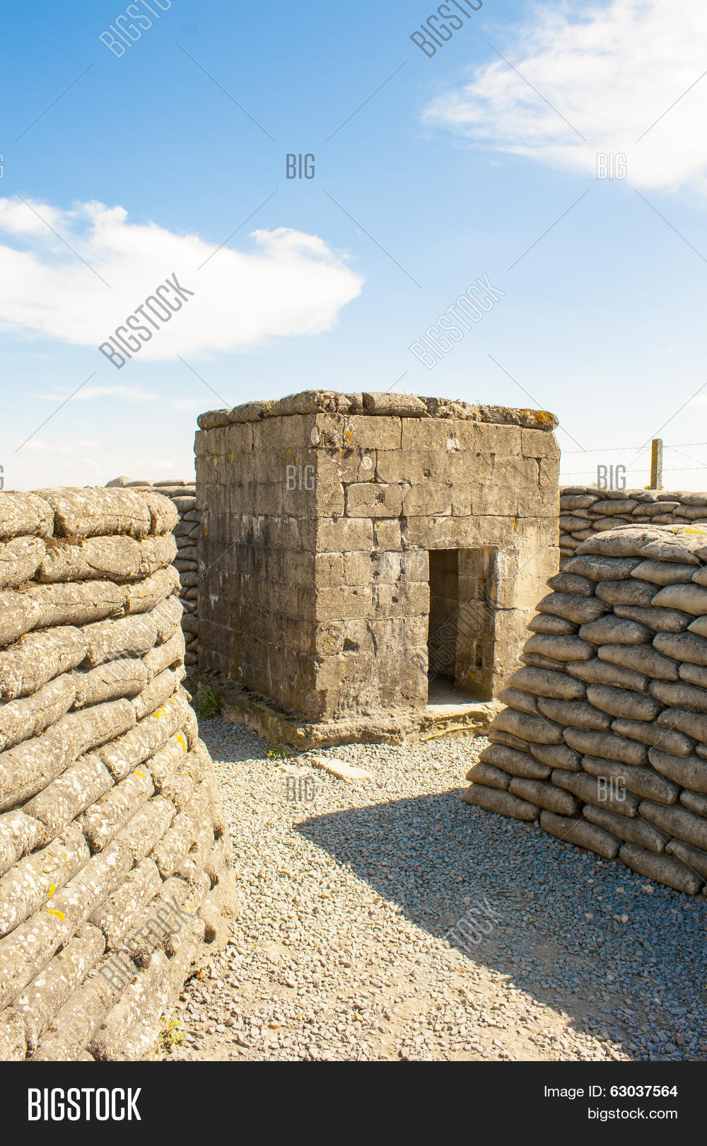 Ww1 Bunker Trench Image & Photo (Free Trial) | Bigstock