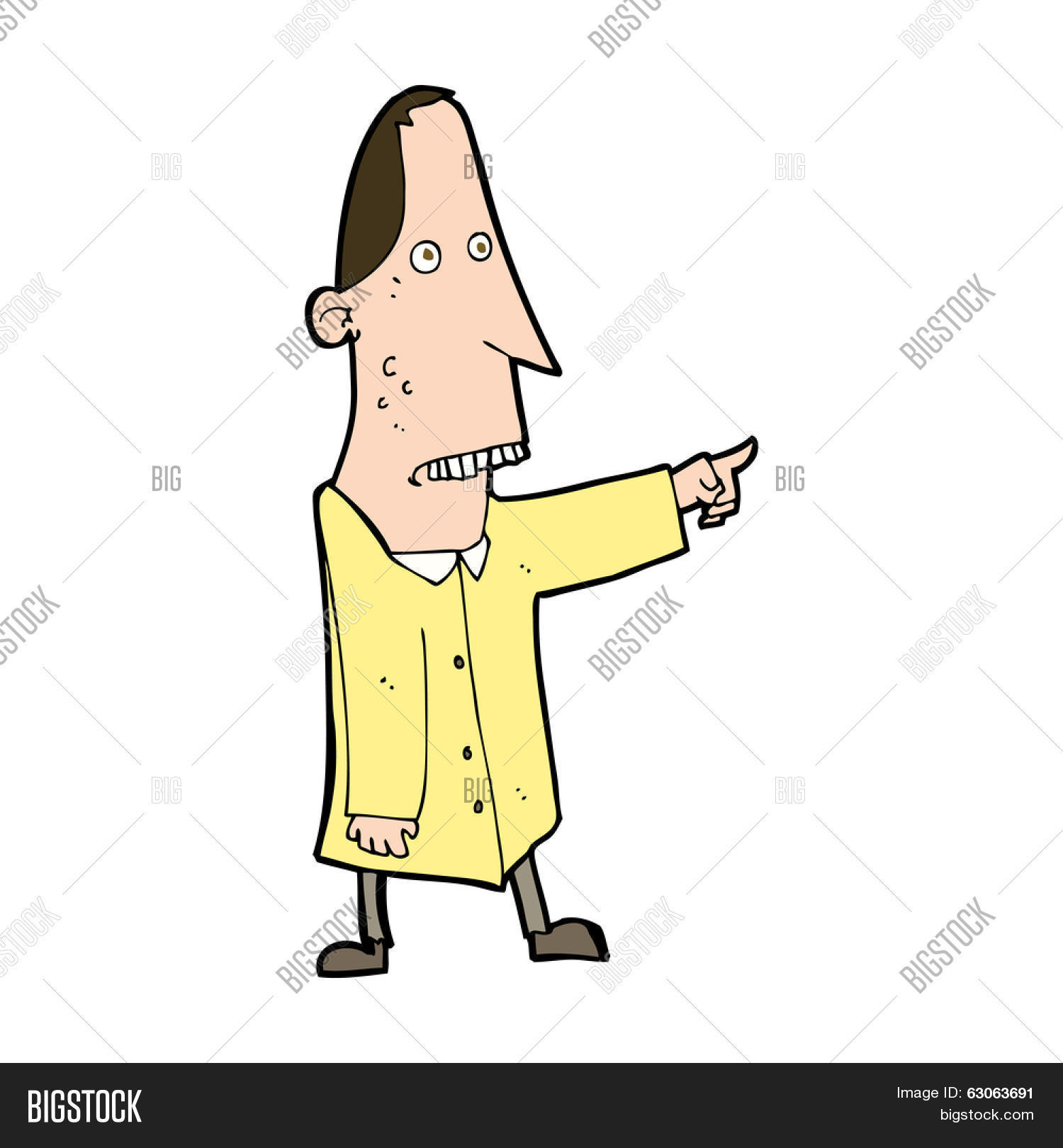 Cartoon Ugly Man Vector & Photo (Free Trial) | Bigstock