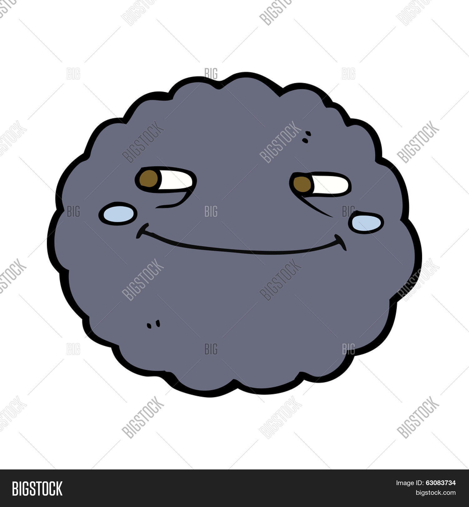 Cartoon Happy Rain Vector & Photo (Free Trial) | Bigstock
