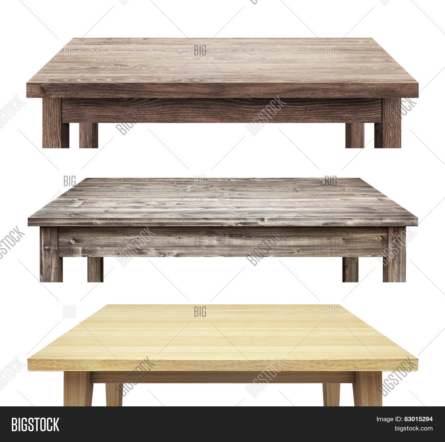 Wooden Table Tops Image & Photo (Free Trial) | Bigstock