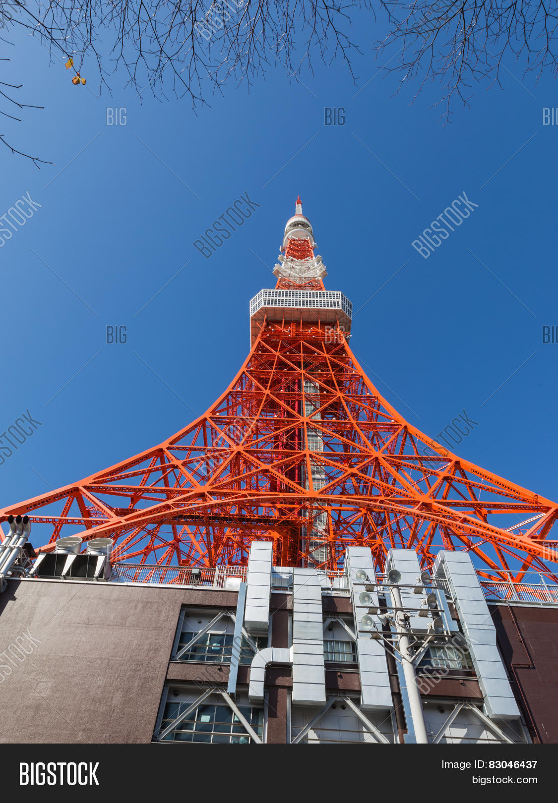 Red Tokyo Tower Image & Photo (Free Trial) | Bigstock