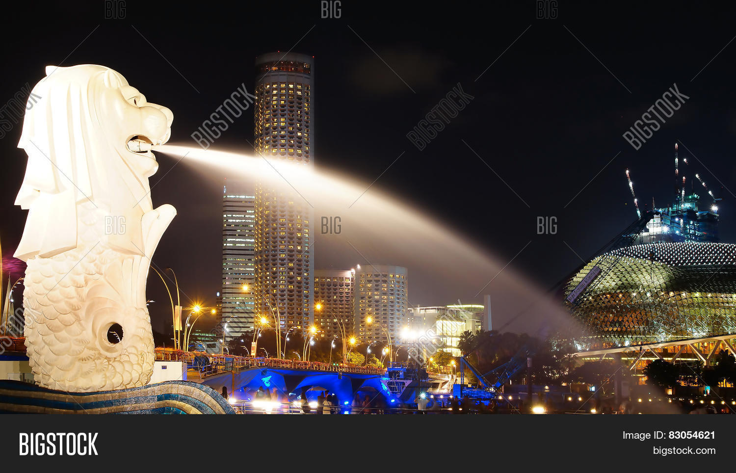 Merlion Merlion Park Image & Photo (Free Trial) | Bigstock
