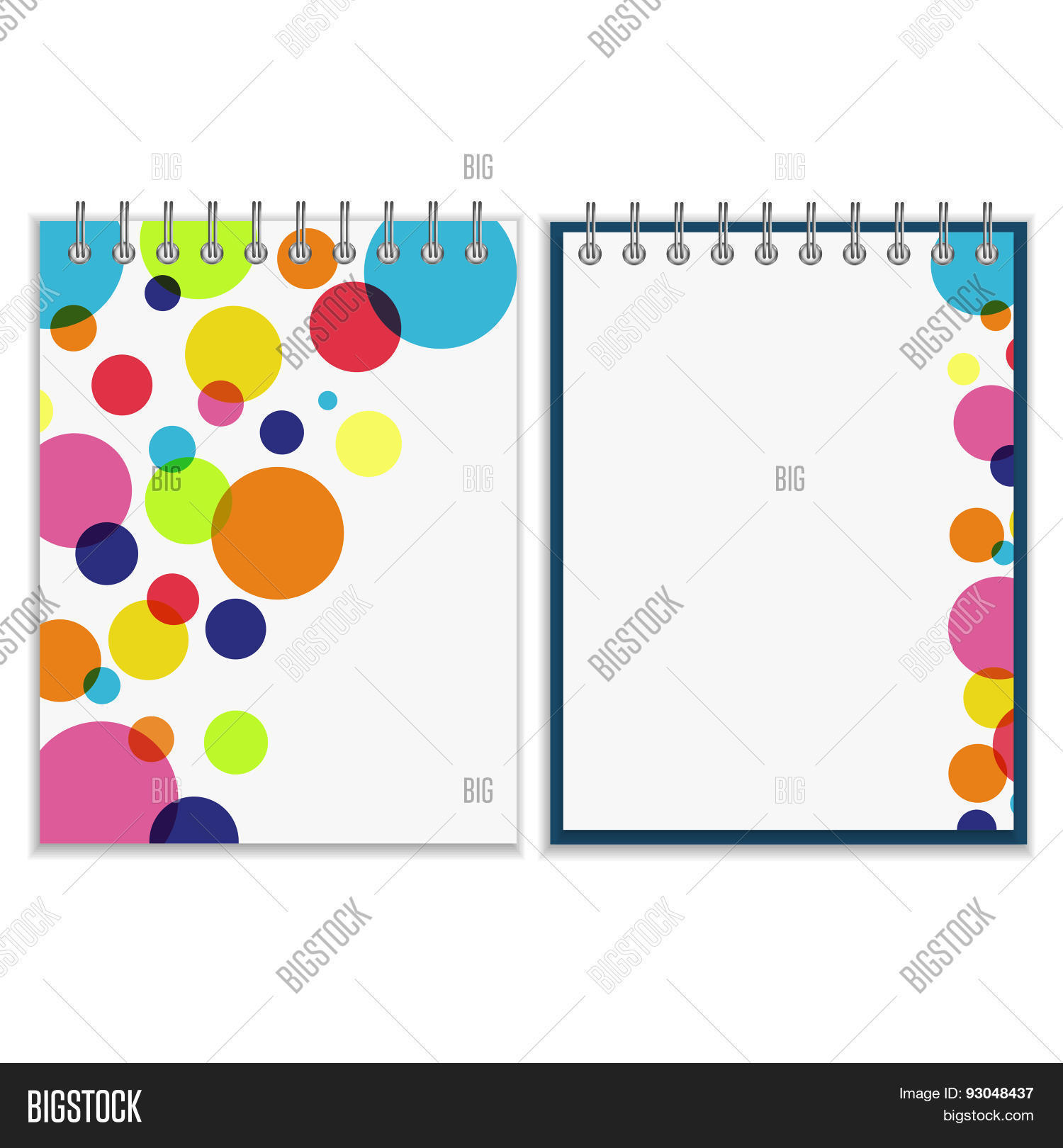 Spiral Notebook Vector & Photo (Free Trial) | Bigstock