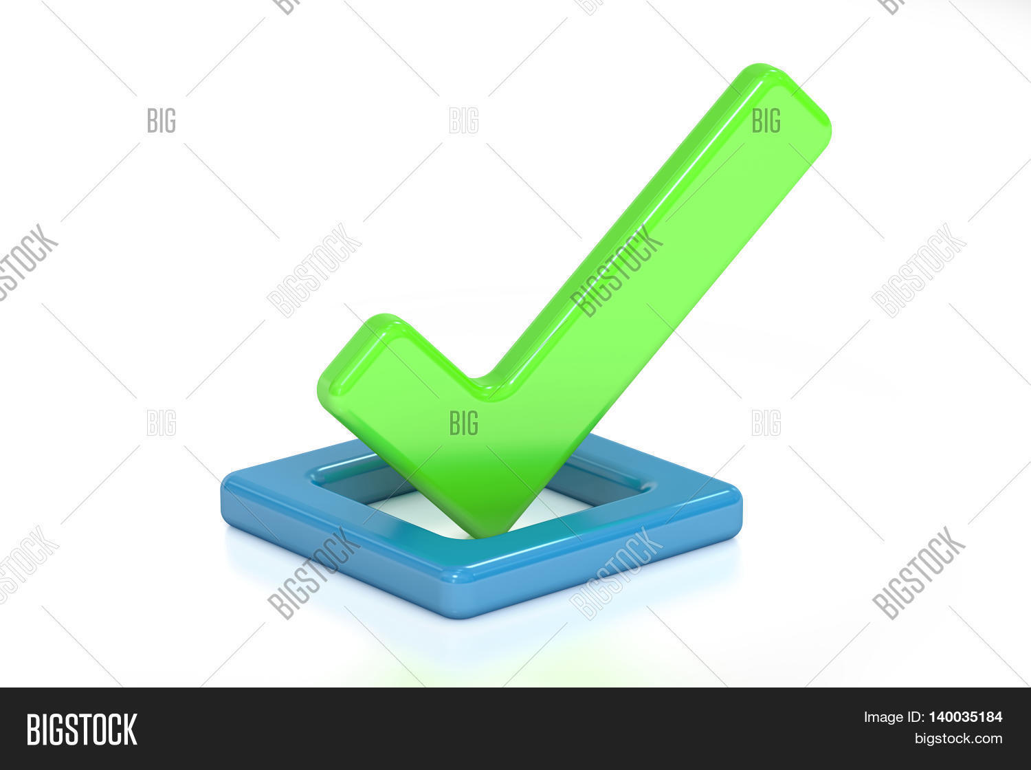 Check Mark 3D Image & Photo (Free Trial) | Bigstock