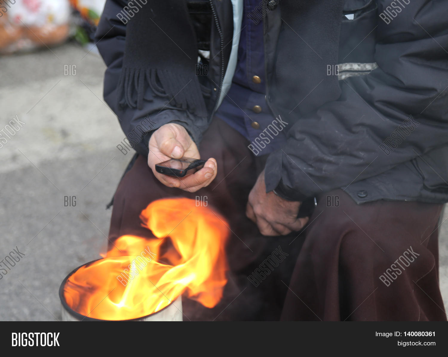 Poor Man Street Using Image & Photo (Free Trial) | Bigstock