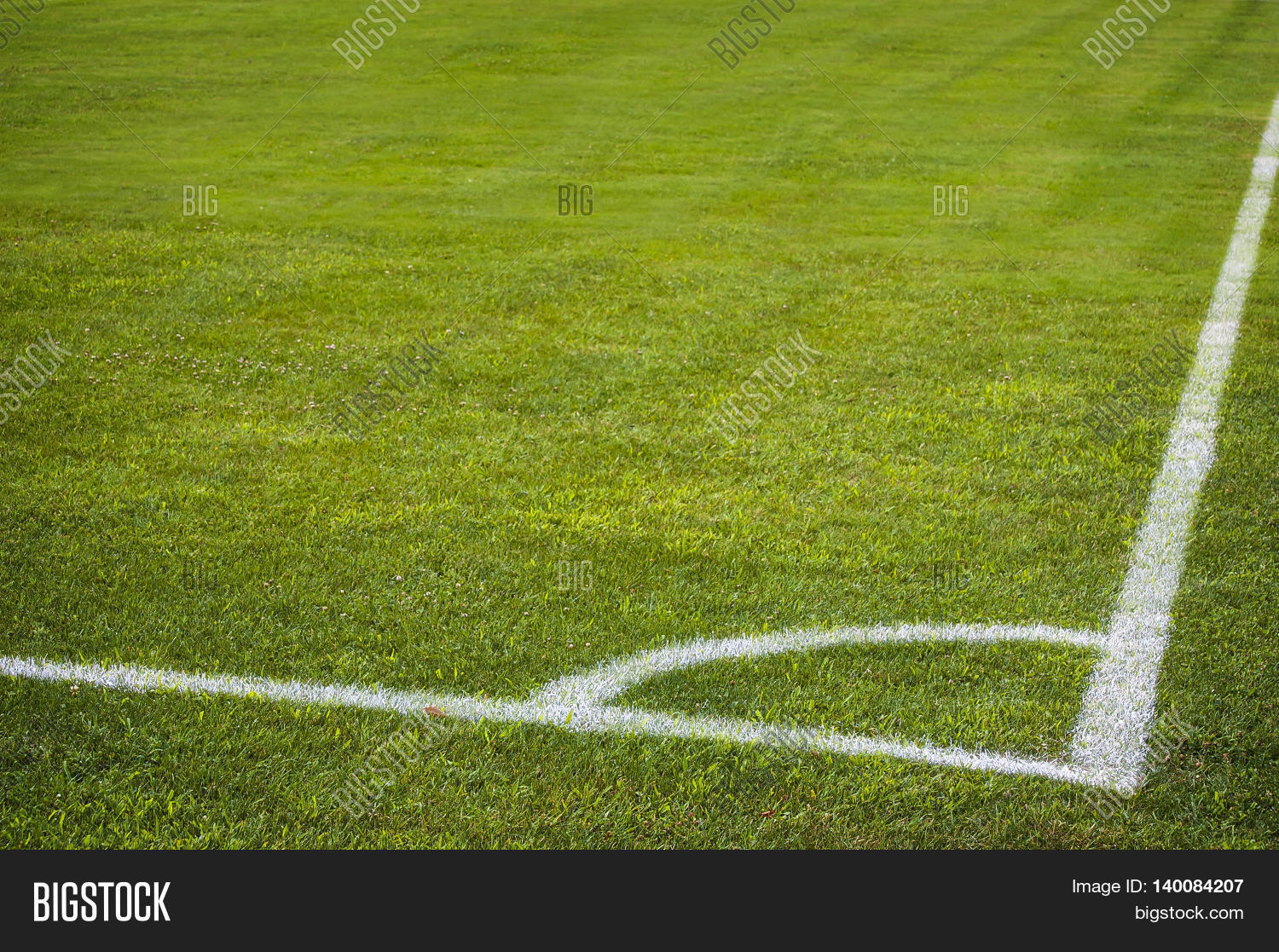 Football Field Corner Image & Photo (Free Trial) | Bigstock