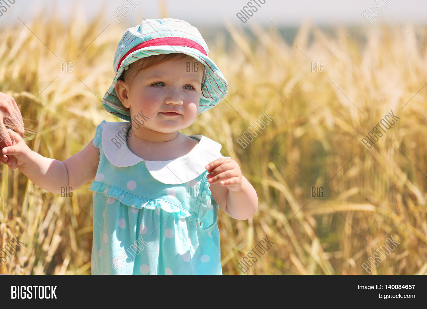 Cute Baby Girl Summer Image & Photo (Free Trial) | Bigstock