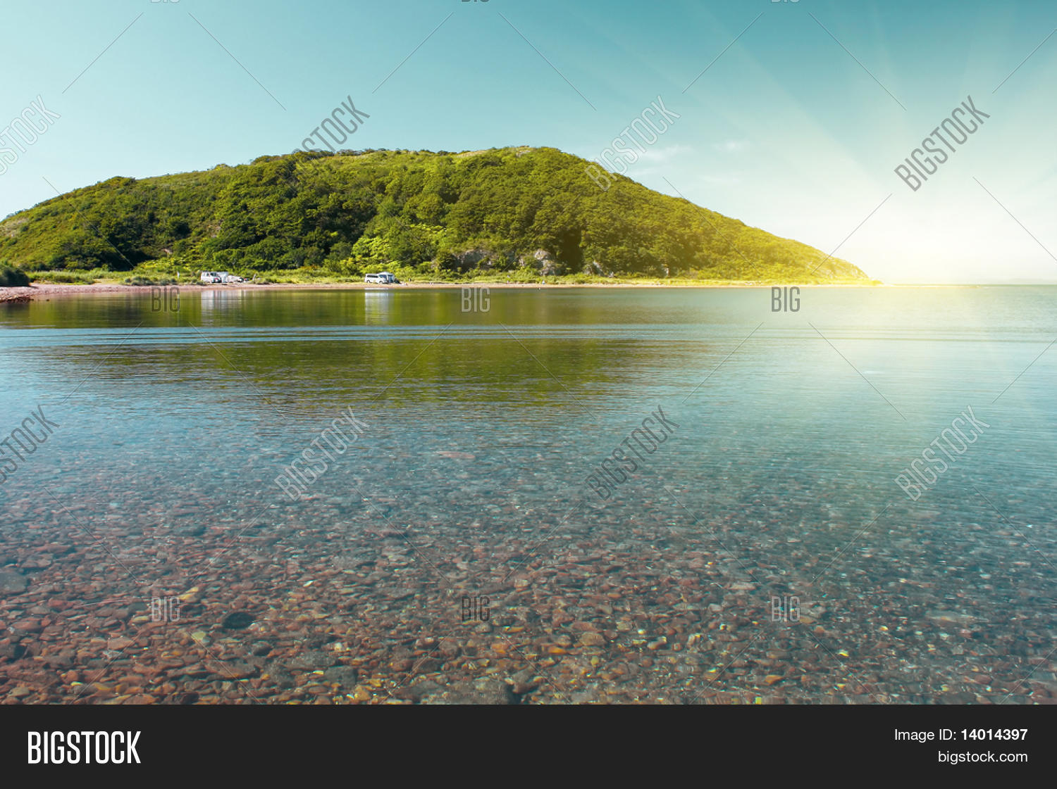 Sea Sunlight Island Image & Photo (Free Trial) | Bigstock