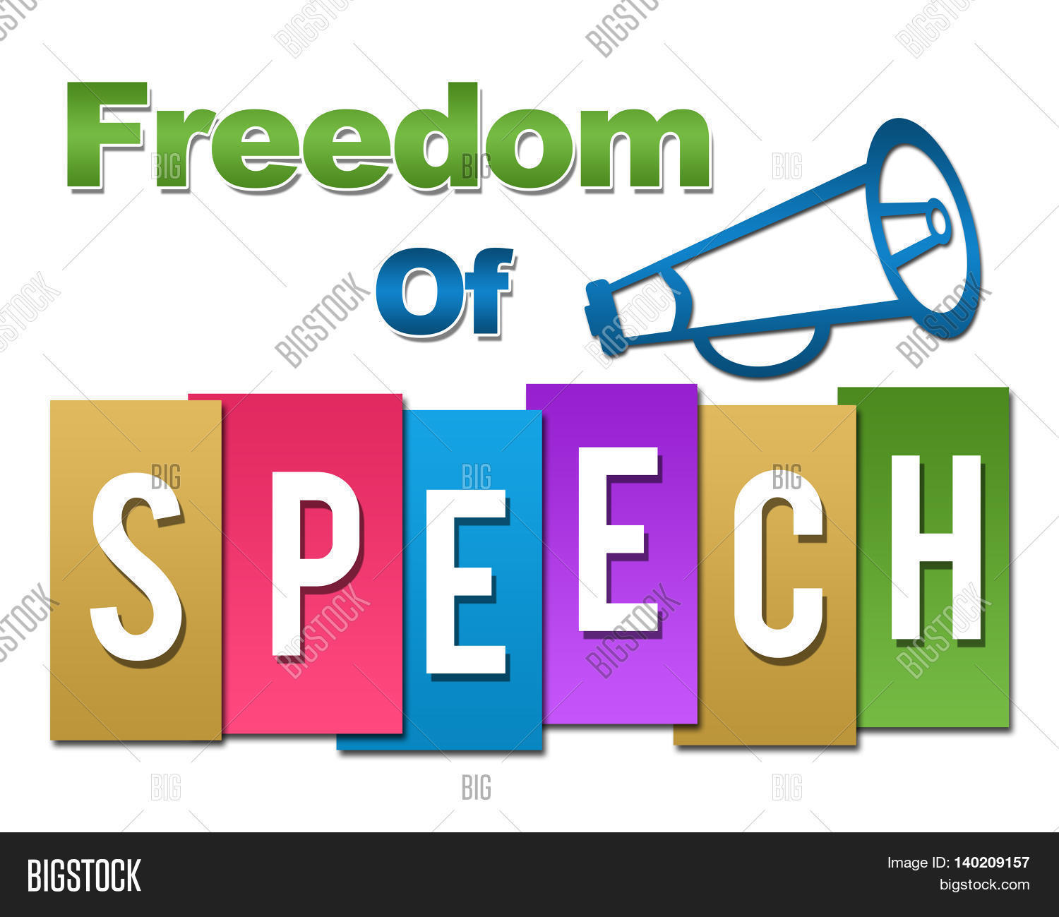 Freedom Speech Concept Image & Photo (Free Trial) | Bigstock