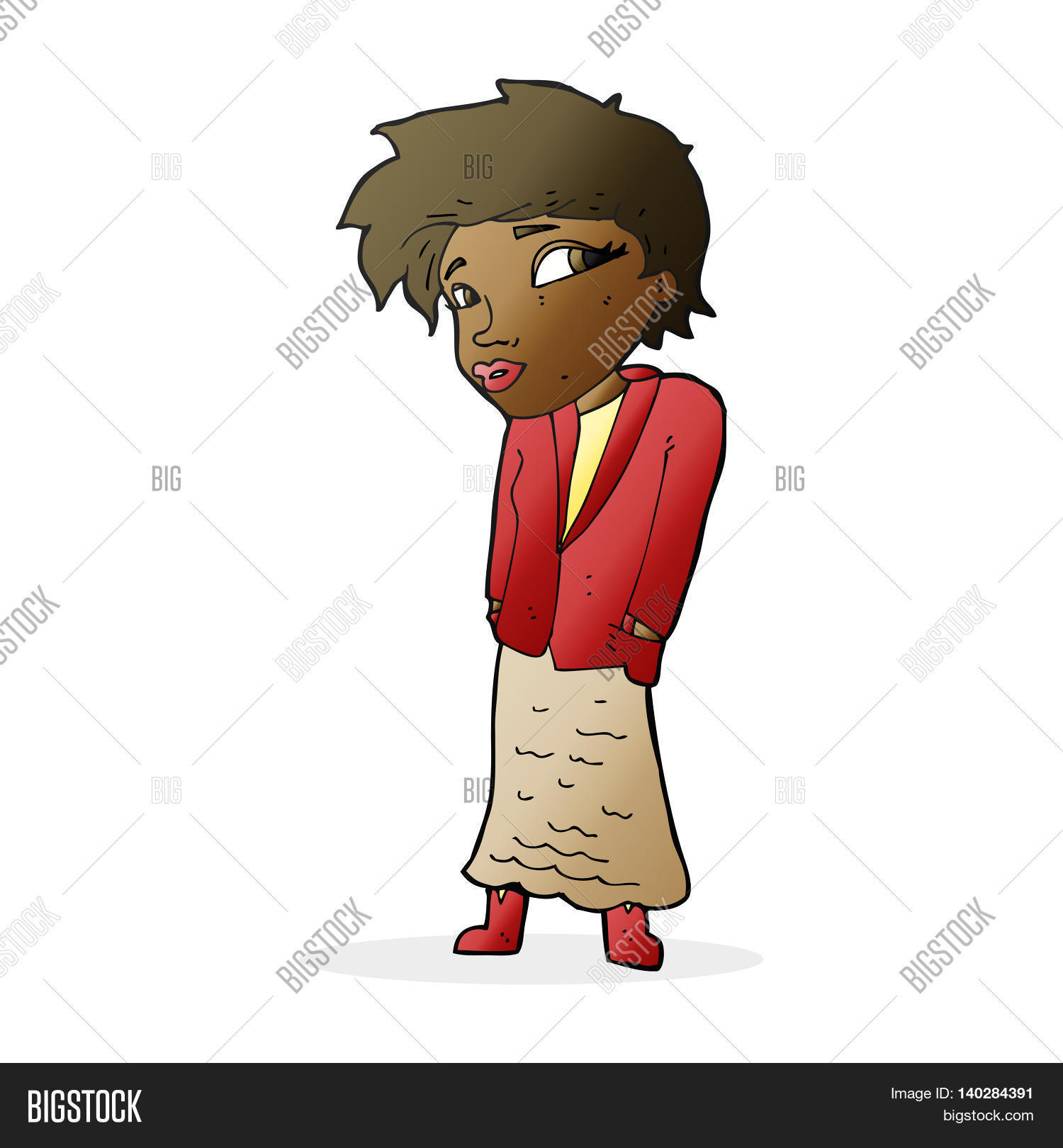 Cartoon Woman Hands Image & Photo (Free Trial) | Bigstock