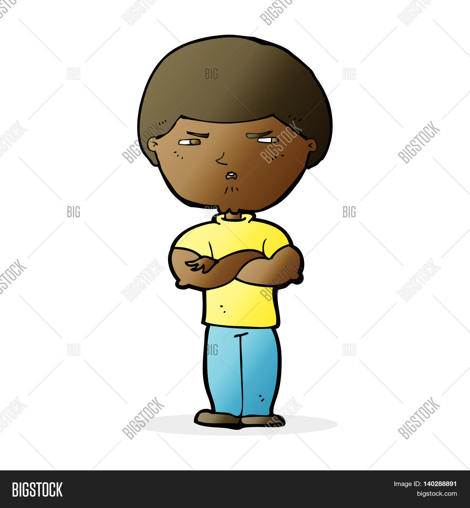 Cartoon Grumpy Man Image & Photo (Free Trial) | Bigstock
