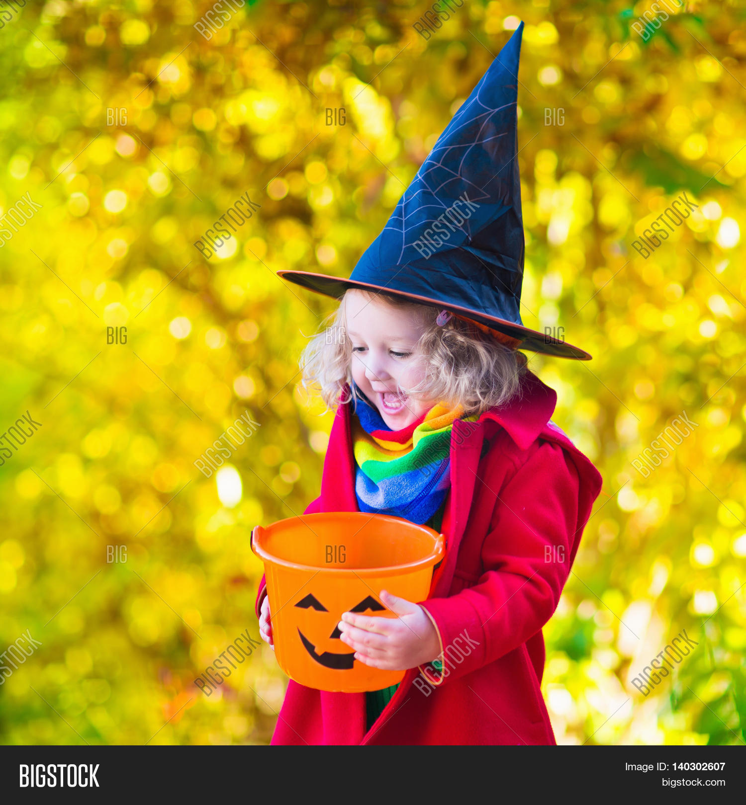 Little Girl Witch Image & Photo (Free Trial) | Bigstock