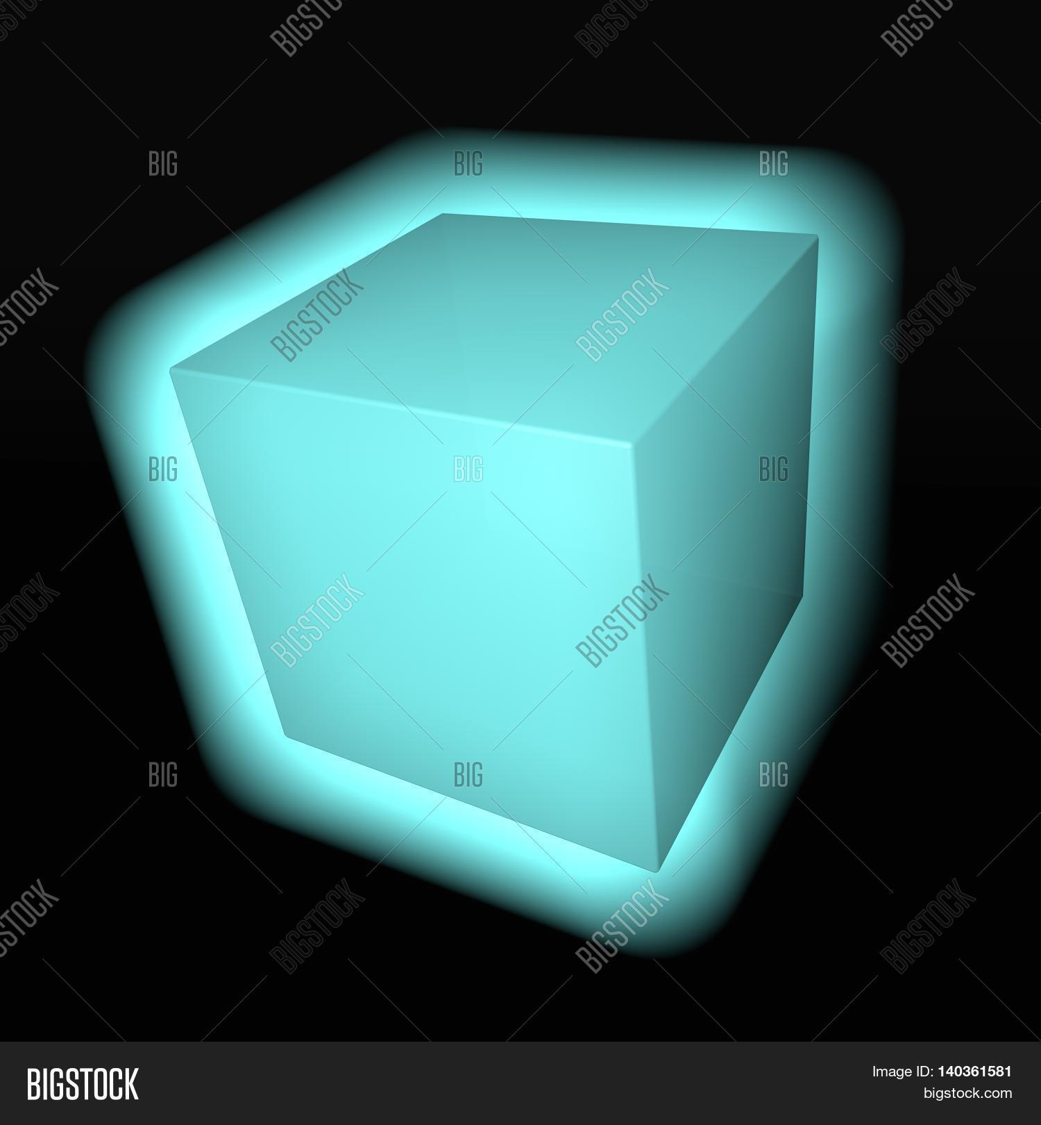 Blue Lighting Cube Image & Photo (Free Trial) | Bigstock