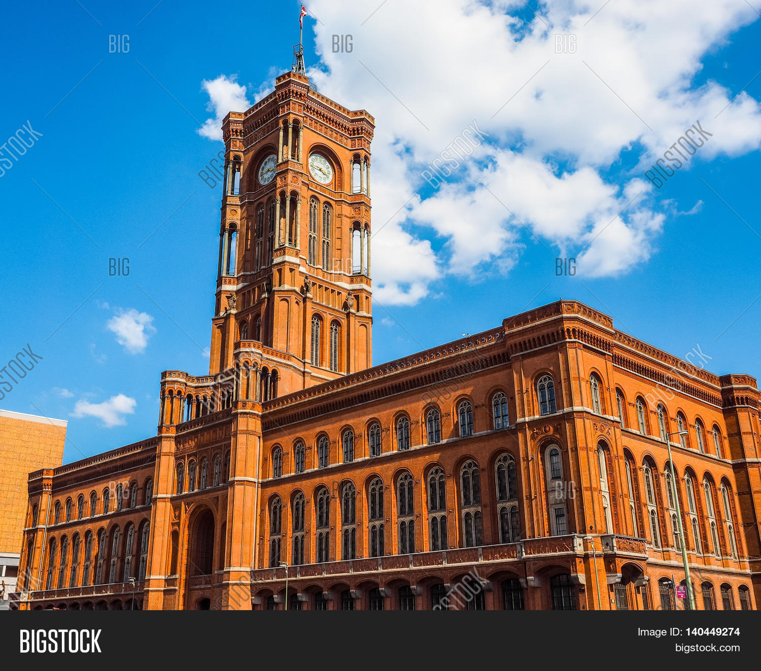 Rotes Rathaus Berlin Image & Photo (Free Trial) | Bigstock