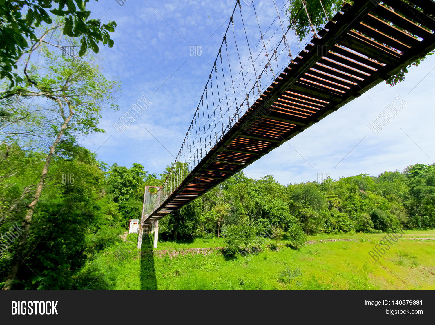 Rope Bridge Suspension Image & Photo (Free Trial) | Bigstock