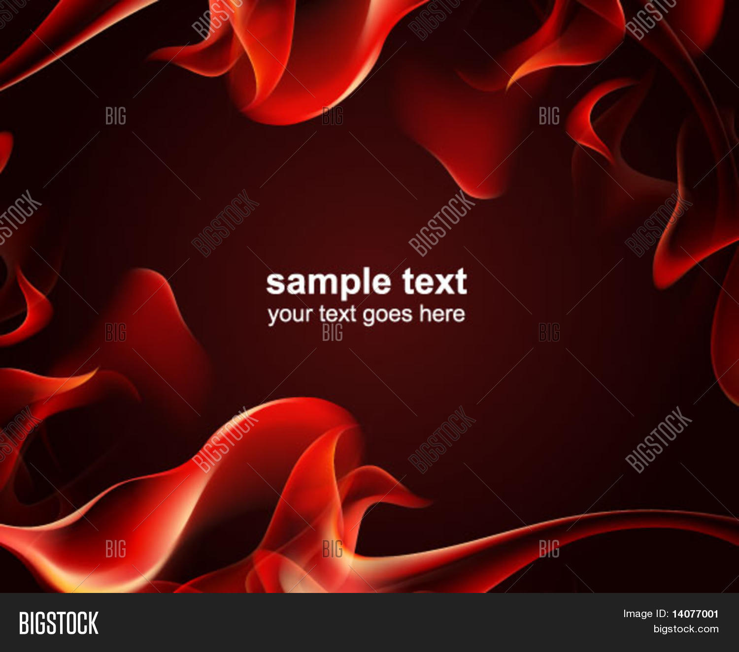 Fire Flame Glowing Vector & Photo (Free Trial) | Bigstock