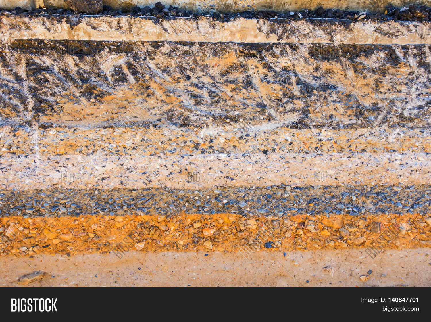 Layers Soil Rock Image & Photo (Free Trial) | Bigstock